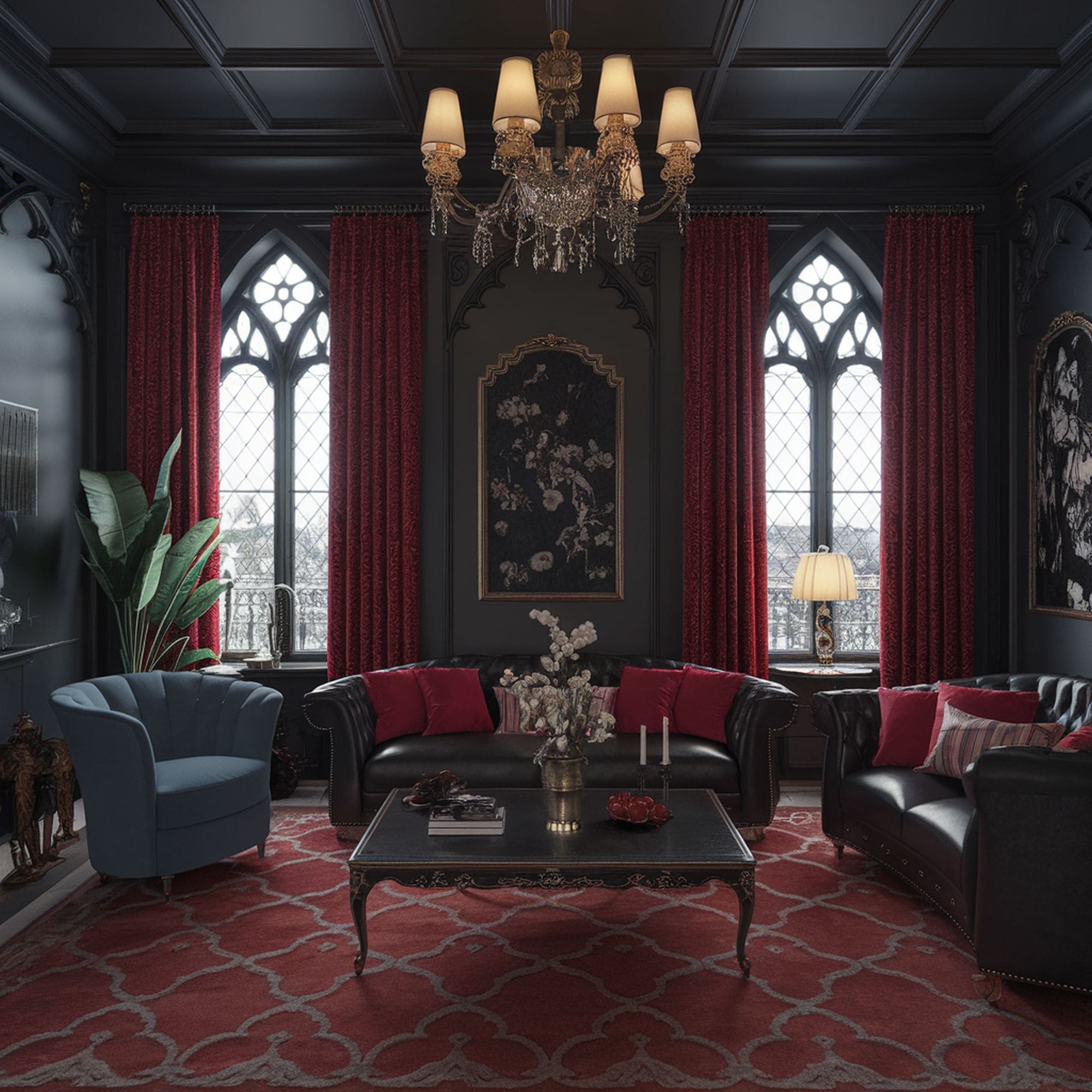 10 Ways to Decorate Your Home in the Gothic Style – Rhythm of the Home