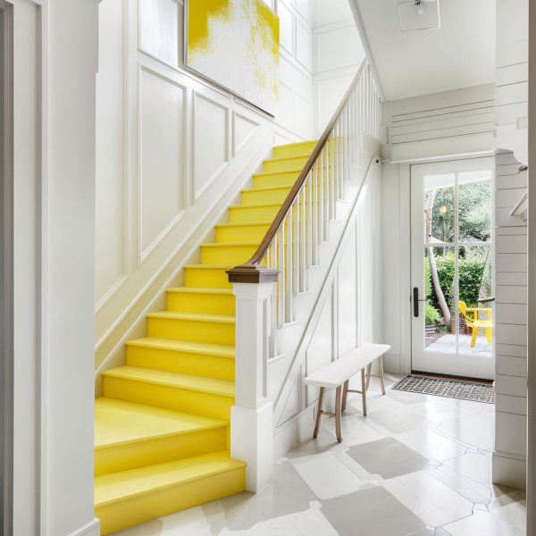 16 Brilliant Painted Stairs Ideas – Rhythm of the Home