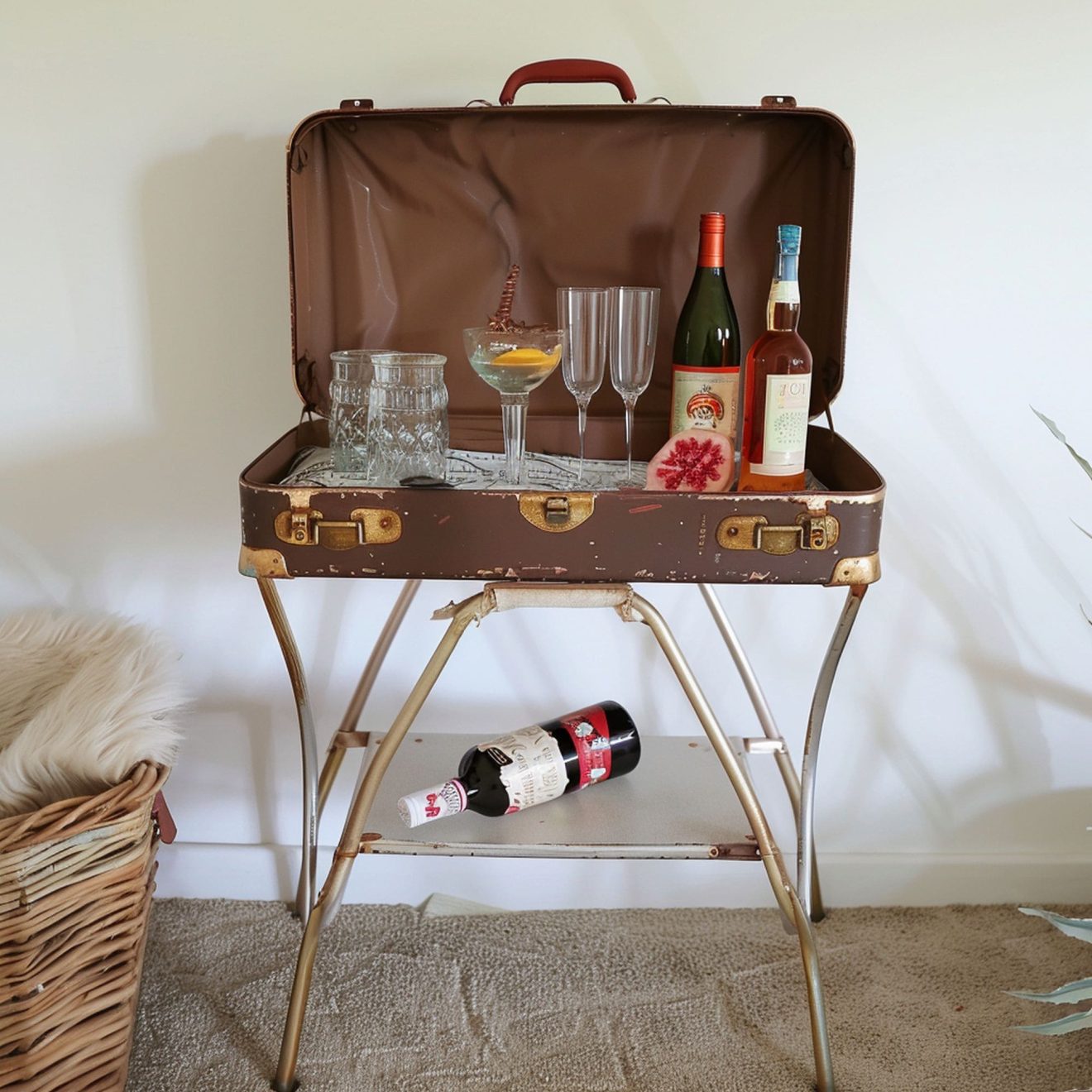 16 Ingenious Suitcase Decor Ideas - Rhythm of the Home