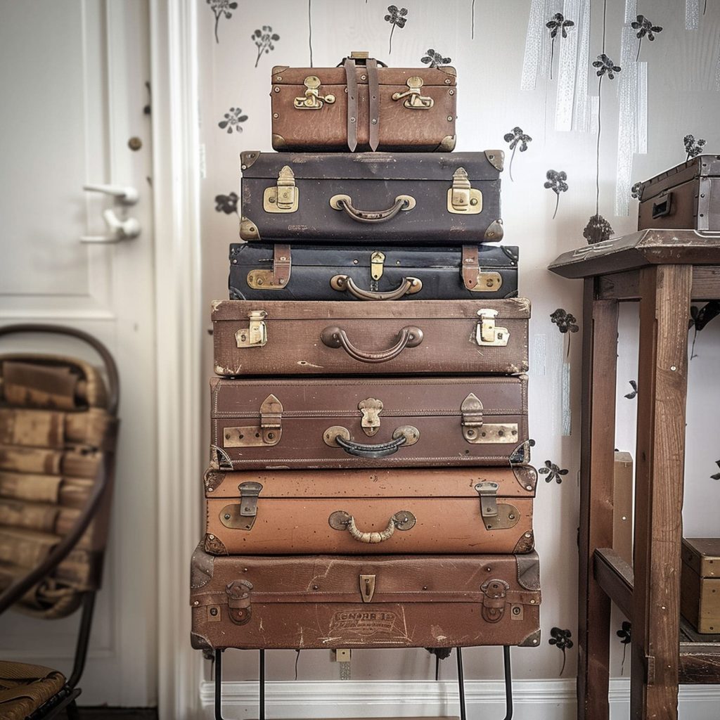 16 Ingenious Suitcase Decor Ideas – Rhythm of the Home