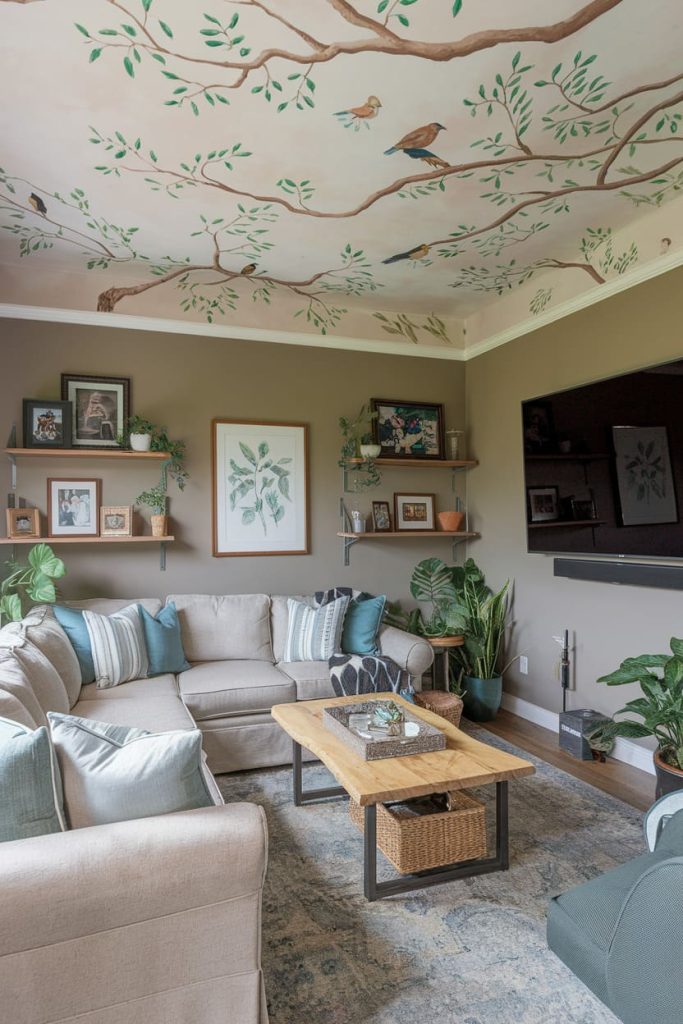 68 Amazing Painted Ceiling Ideas – Rhythm of the Home