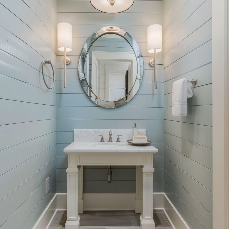 51 Astonishing Powder Room Ideas – Rhythm of the Home