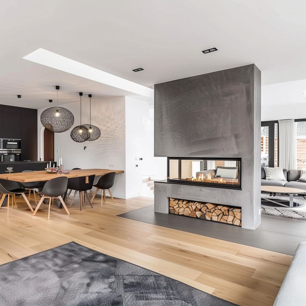 13 Cozy Minimalist Fireplaces for Your Home – Rhythm of the Home