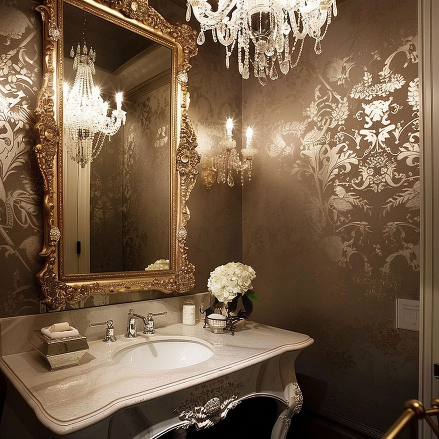 67 Astonishing Powder Room Ideas – Rhythm of the Home