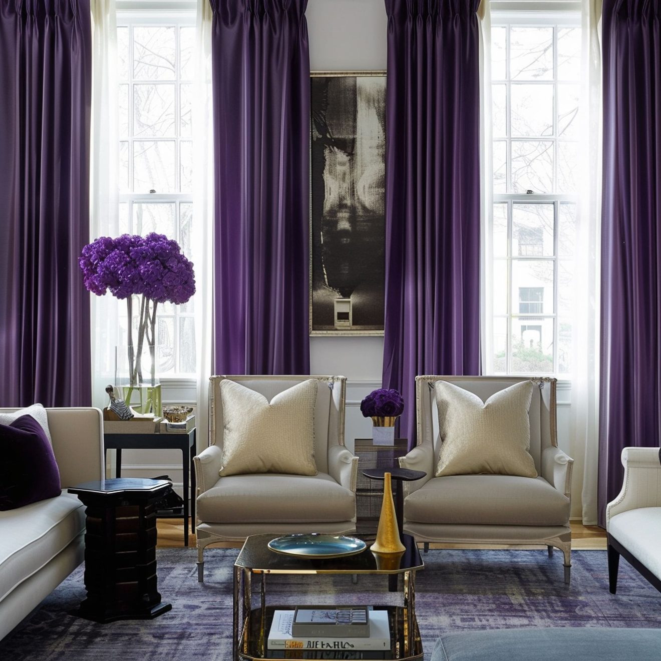 37 Glamorous Purple Decorating Ideas – Rhythm of the Home