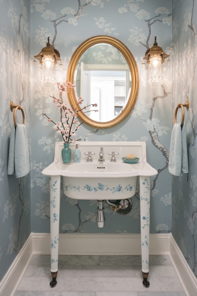 67 Astonishing Powder Room Ideas – Rhythm of the Home