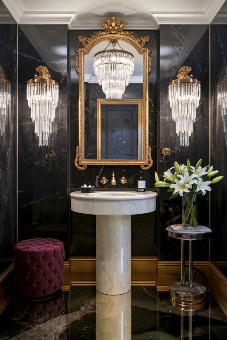 67 Astonishing Powder Room Ideas – Rhythm of the Home