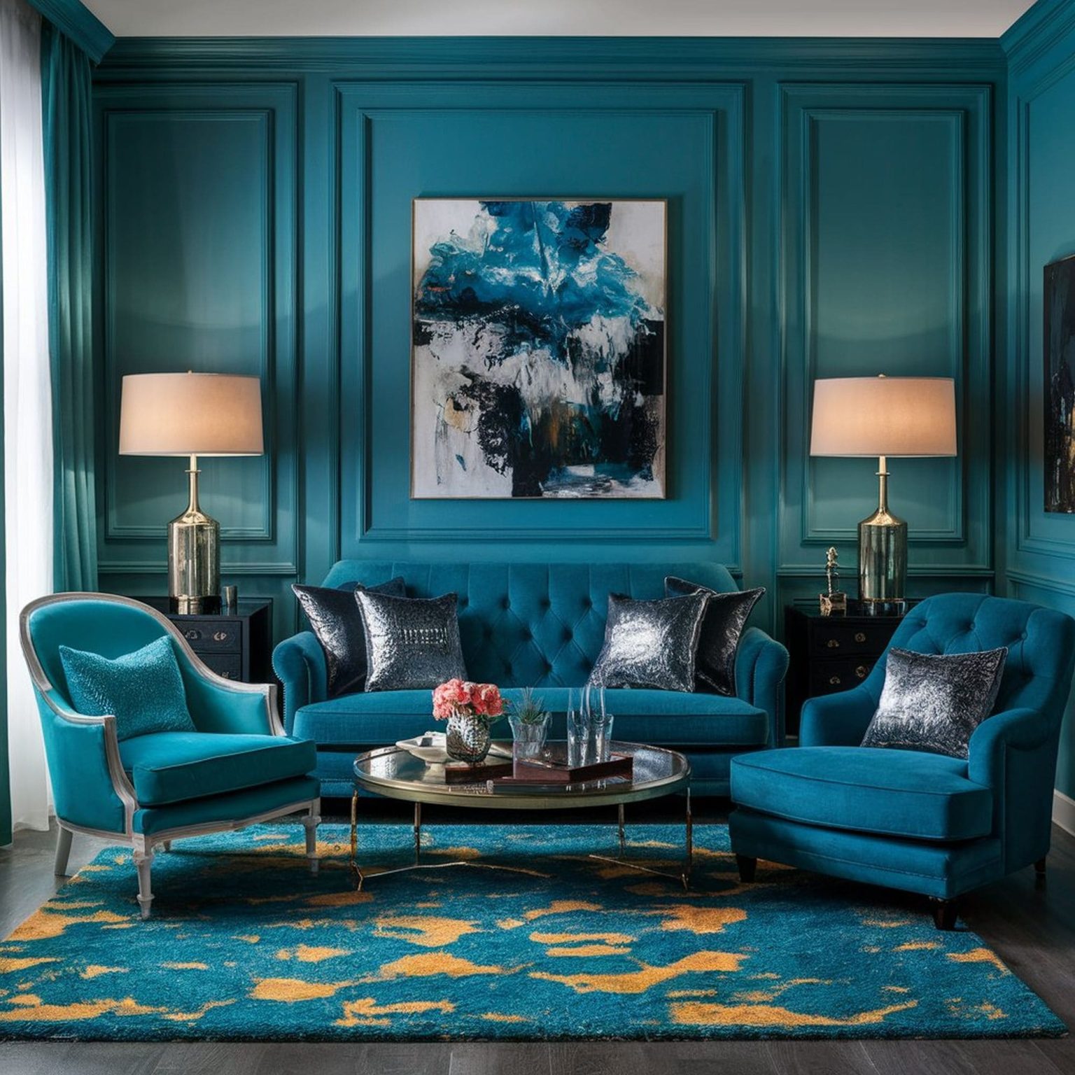 44 Superb Turquoise Room Ideas – Rhythm of the Home