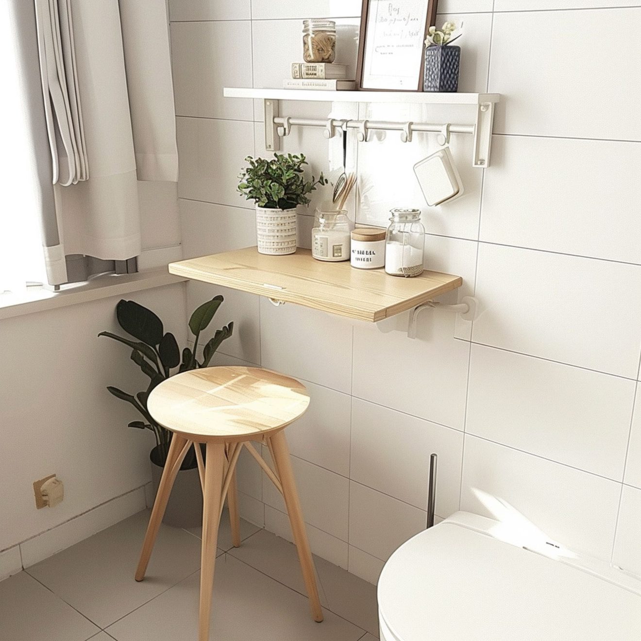 24 Small Bathroom Shelf Ideas – Rhythm of the Home