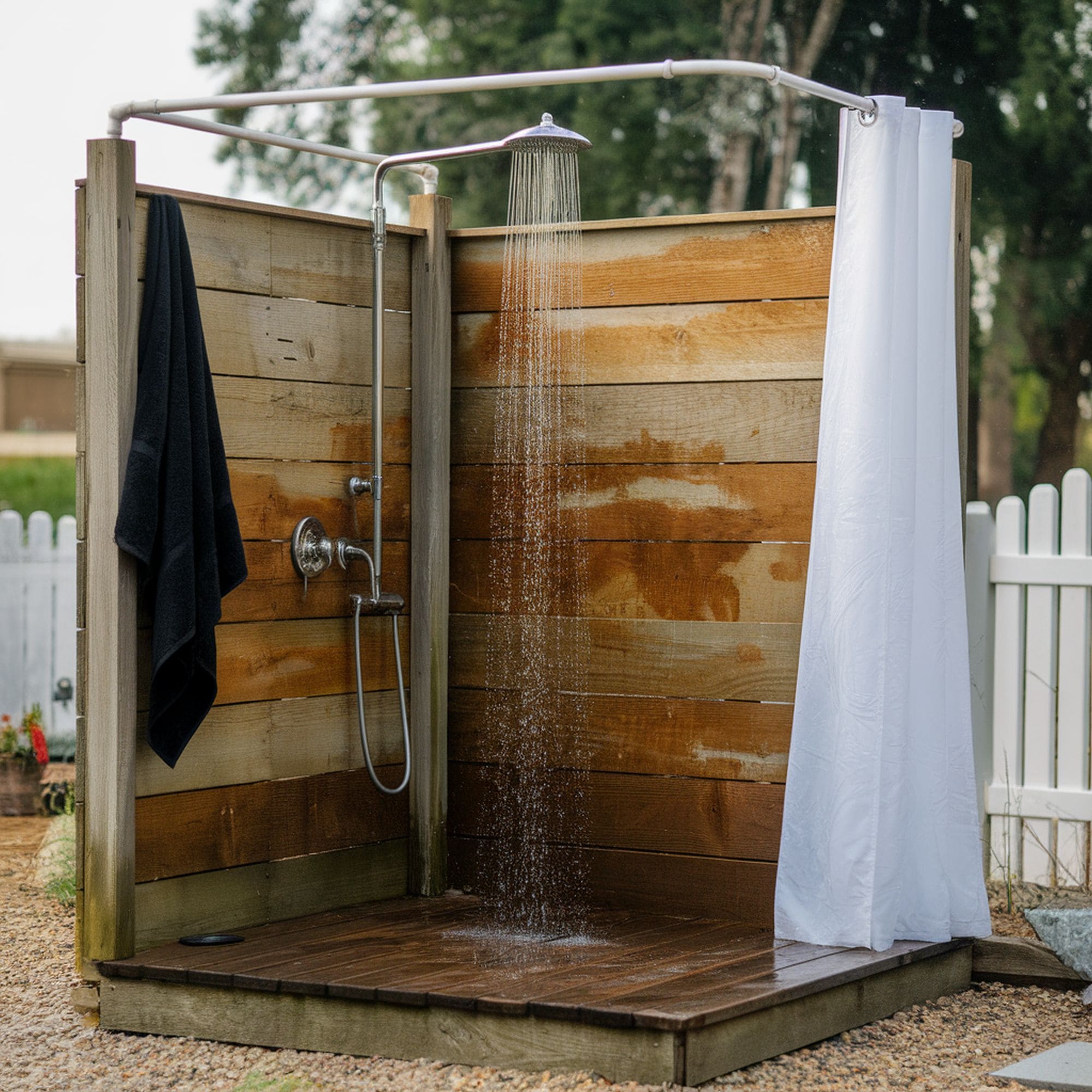 10 Refreshing Outdoor Shower Ideas and DIY Projects – Rhythm of the Home