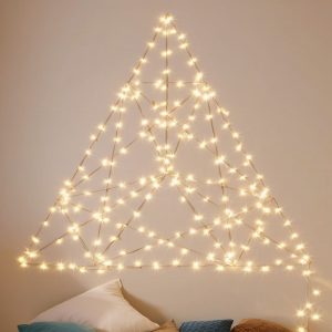 8 Inventive Ways to Decorate with String/Fairy Lights – Rhythm of the Home