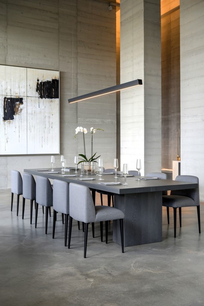 35 Marvelous Gray Dining Room Ideas – Rhythm of the Home