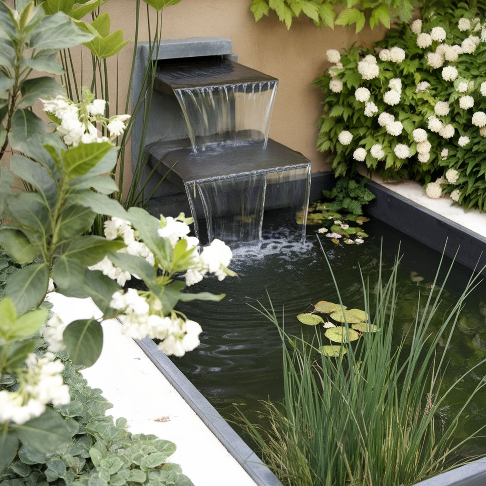 16 Gorgeous Pond Waterfall Ideas and Designs – Rhythm of the Home