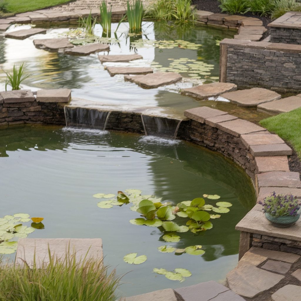 16 Gorgeous Pond Waterfall Ideas and Designs – Rhythm of the Home