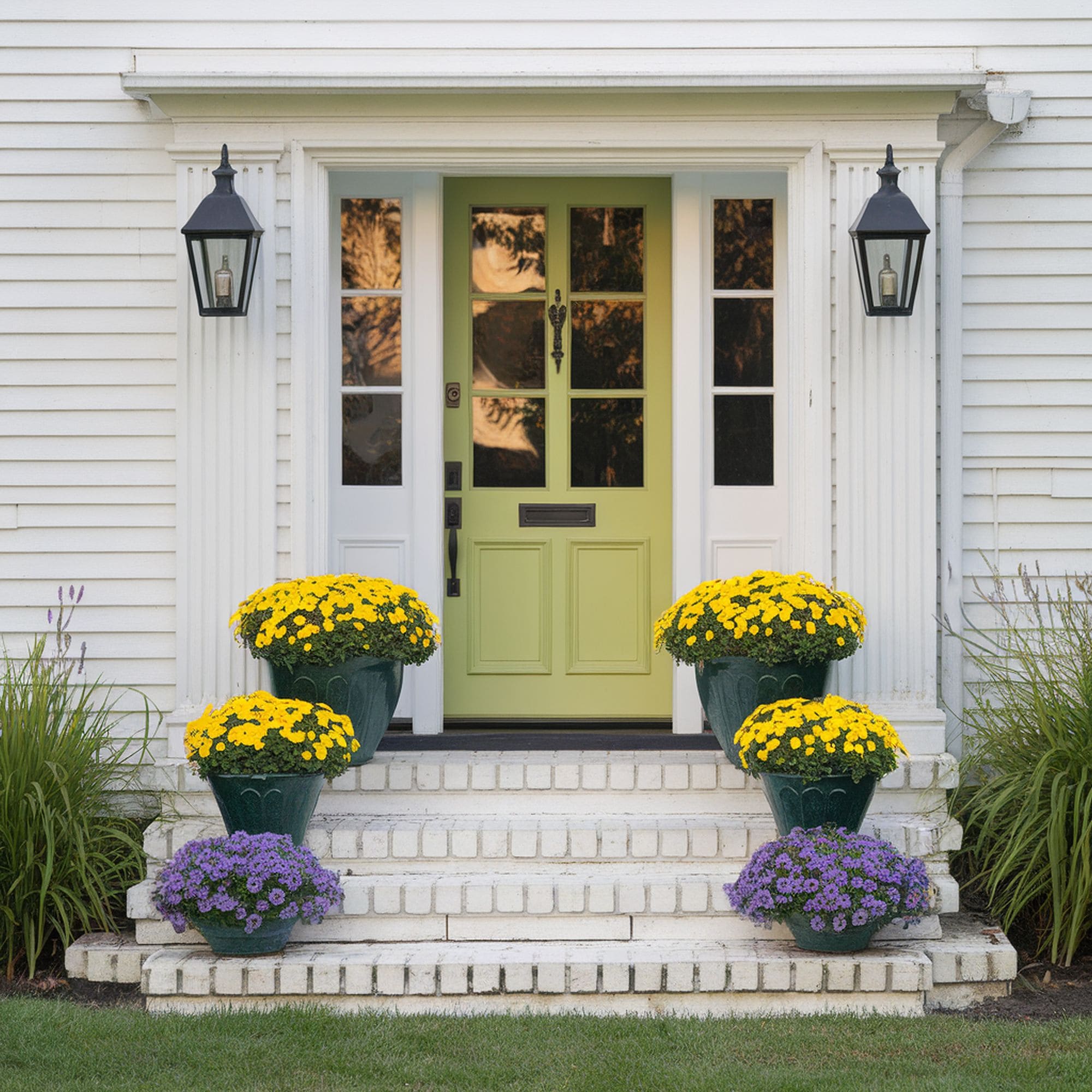 10 Vibrant and Colorful Front Door Ideas – Rhythm of the Home