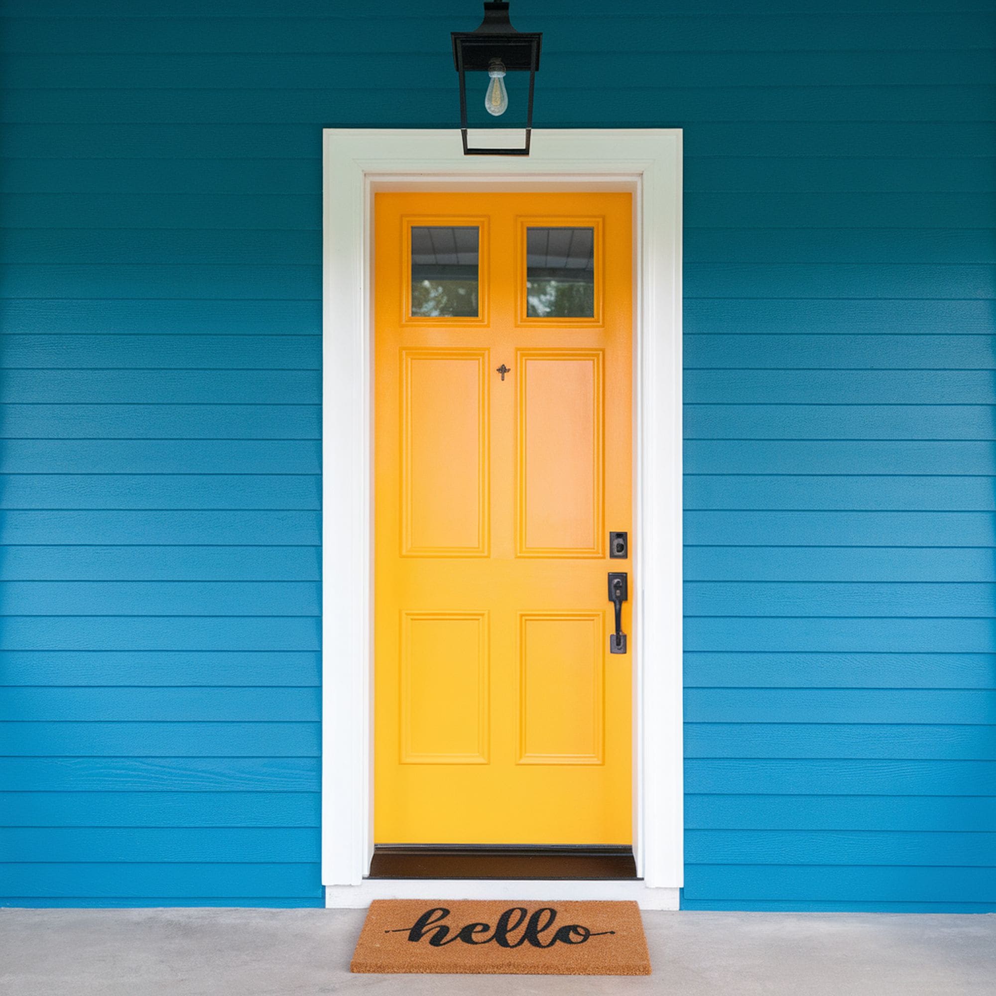 10 Vibrant and Colorful Front Door Ideas – Rhythm of the Home