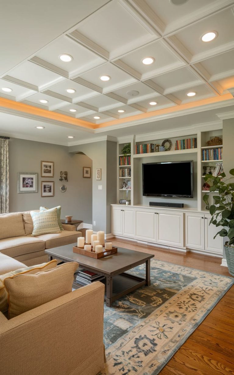 69 Gorgeous Drop Ceiling Ideas – Rhythm of the Home