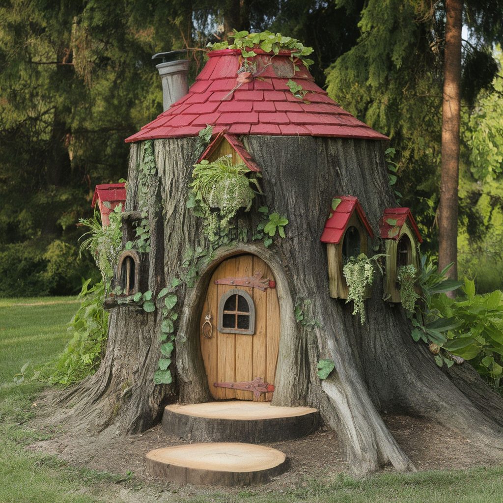 15 Crazy Tree Stump Ideas for Your Garden – Rhythm of the Home