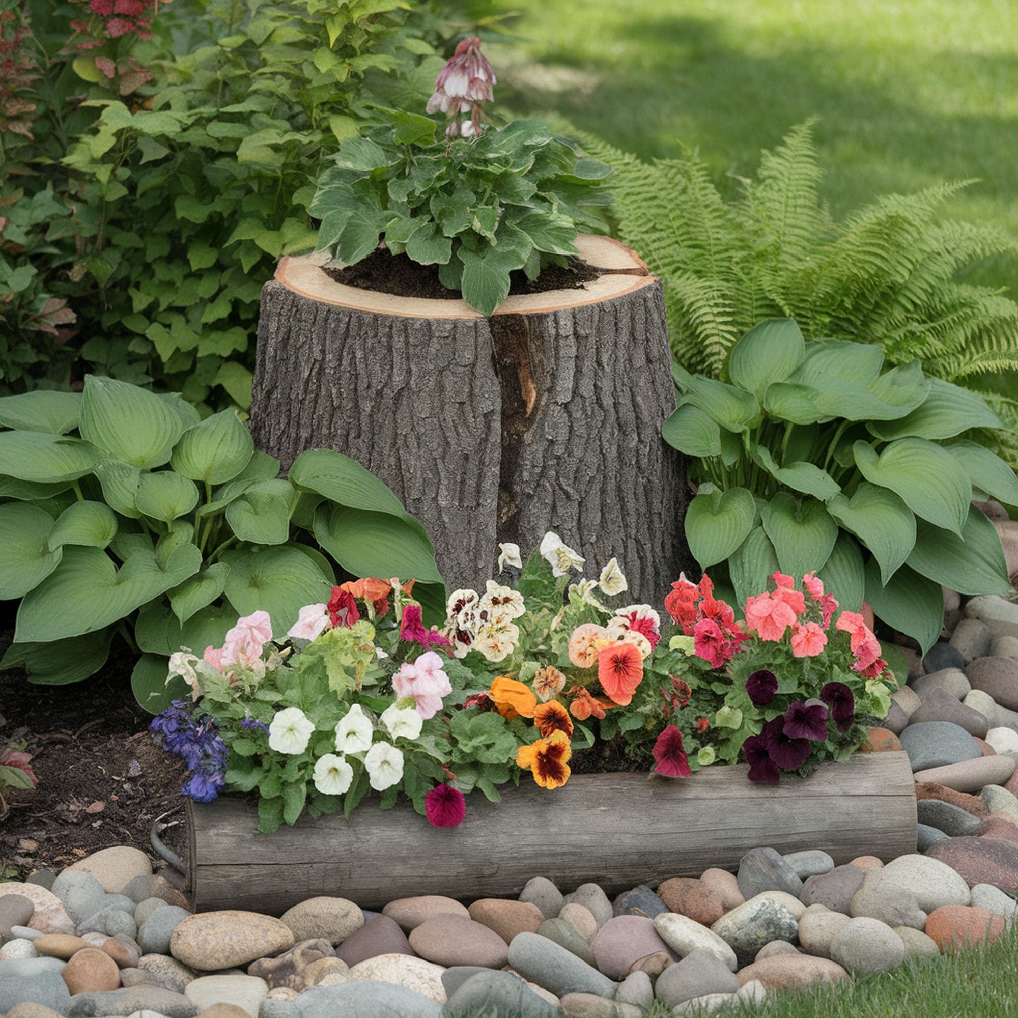 15 Crazy Tree Stump Ideas for Your Garden – Rhythm of the Home