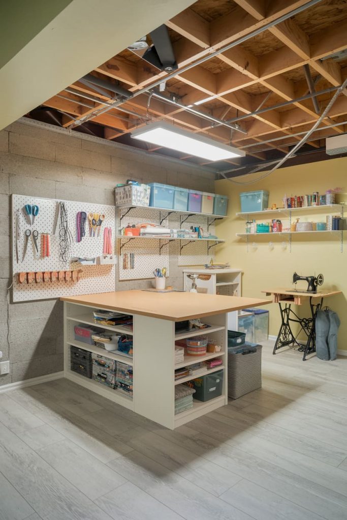 84 Wonderful Unfinished Basement Ideas – Rhythm of the Home