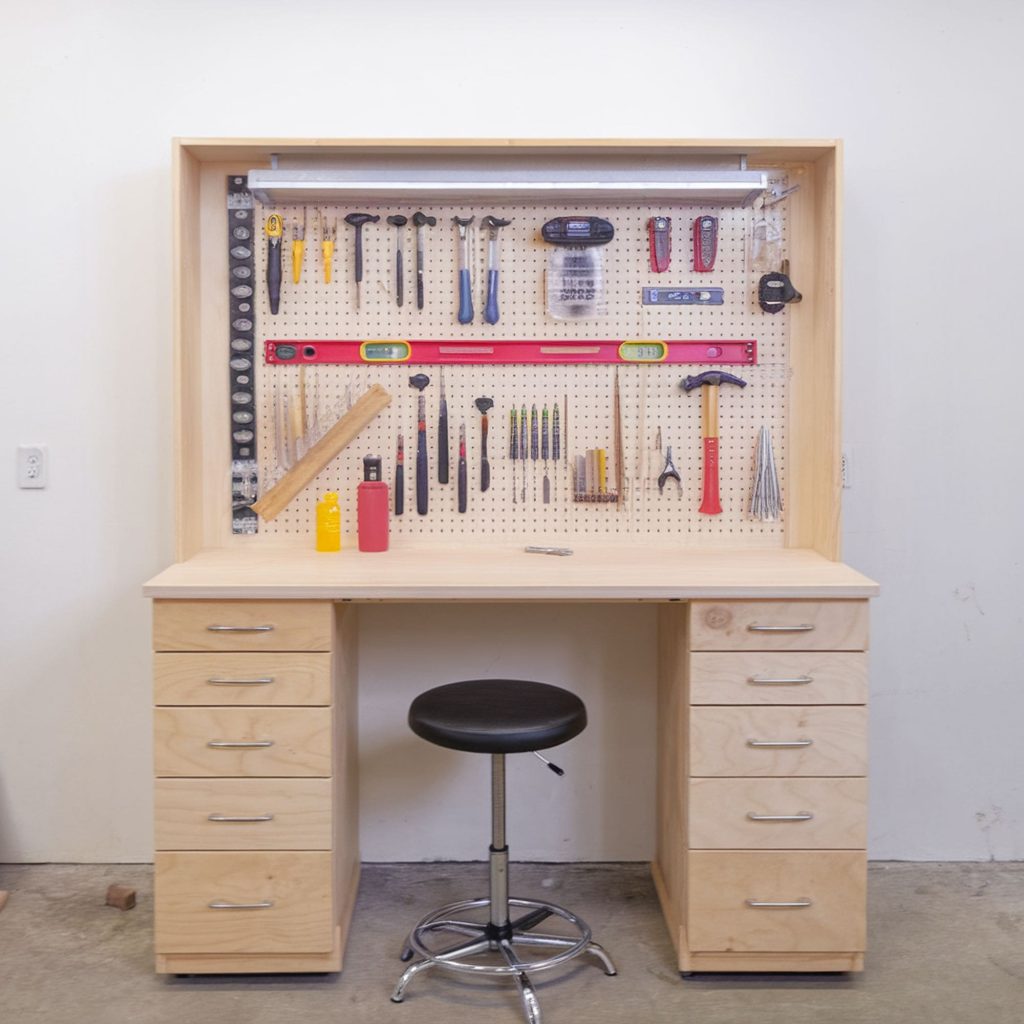 25 Quality DIY Workbench Ideas – Rhythm of the Home