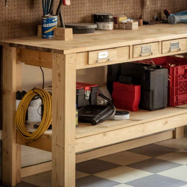 25 Quality DIY Workbench Ideas – Rhythm of the Home