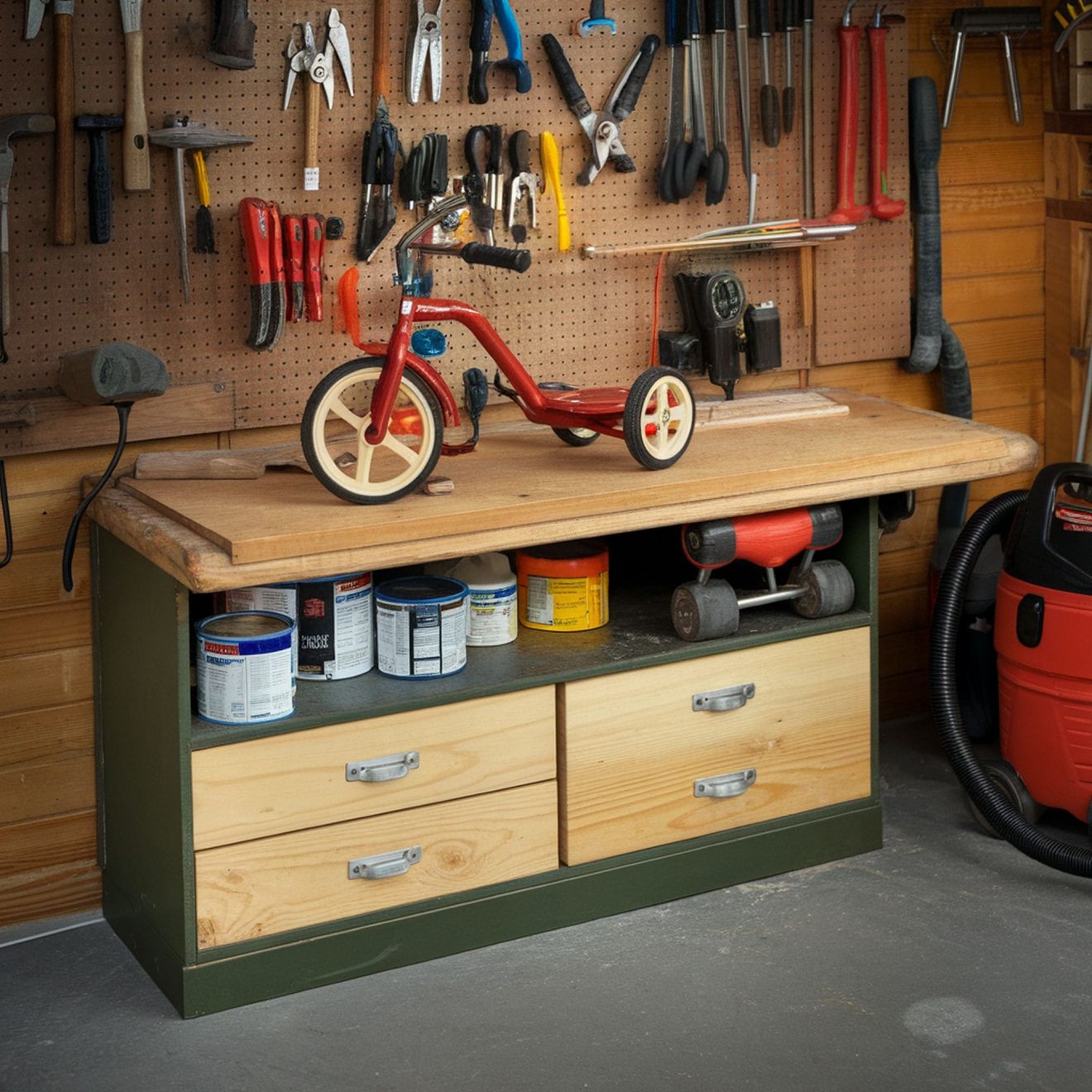25 Quality DIY Workbench Ideas – Rhythm of the Home