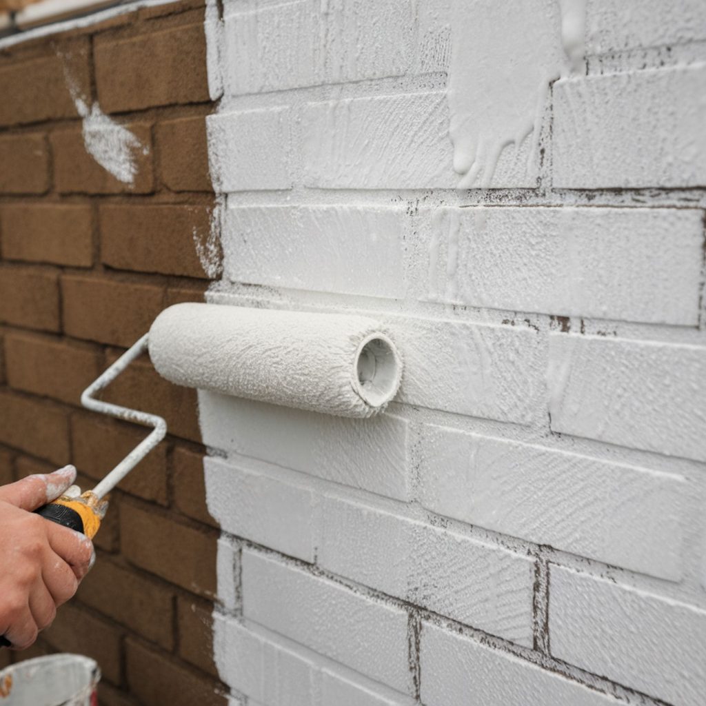 Solved: How to Paint Brick? 6 Steps – Rhythm of the Home