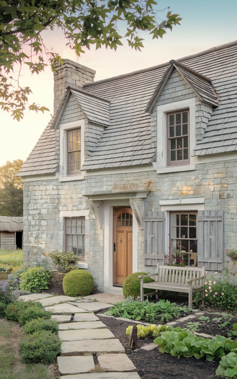 49 Cozy American Colonial Style Homes – Rhythm of the Home