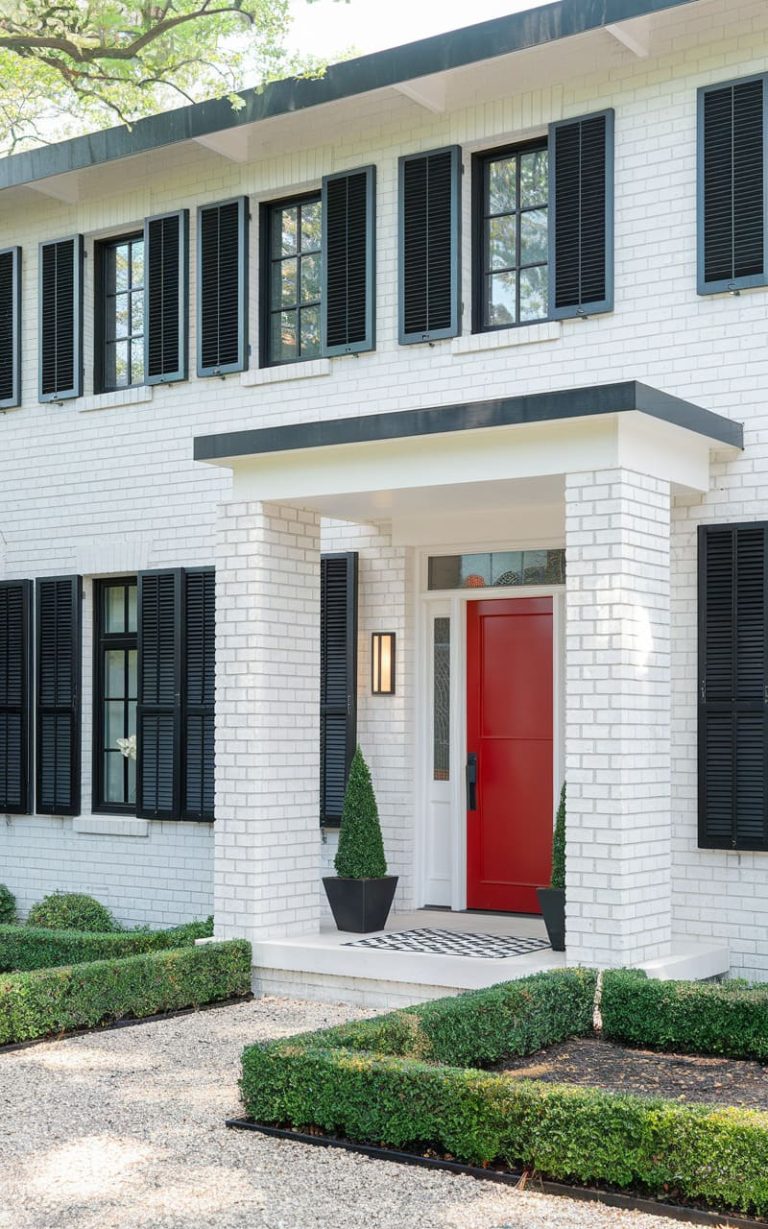 49 Cozy American Colonial Style Homes – Rhythm of the Home