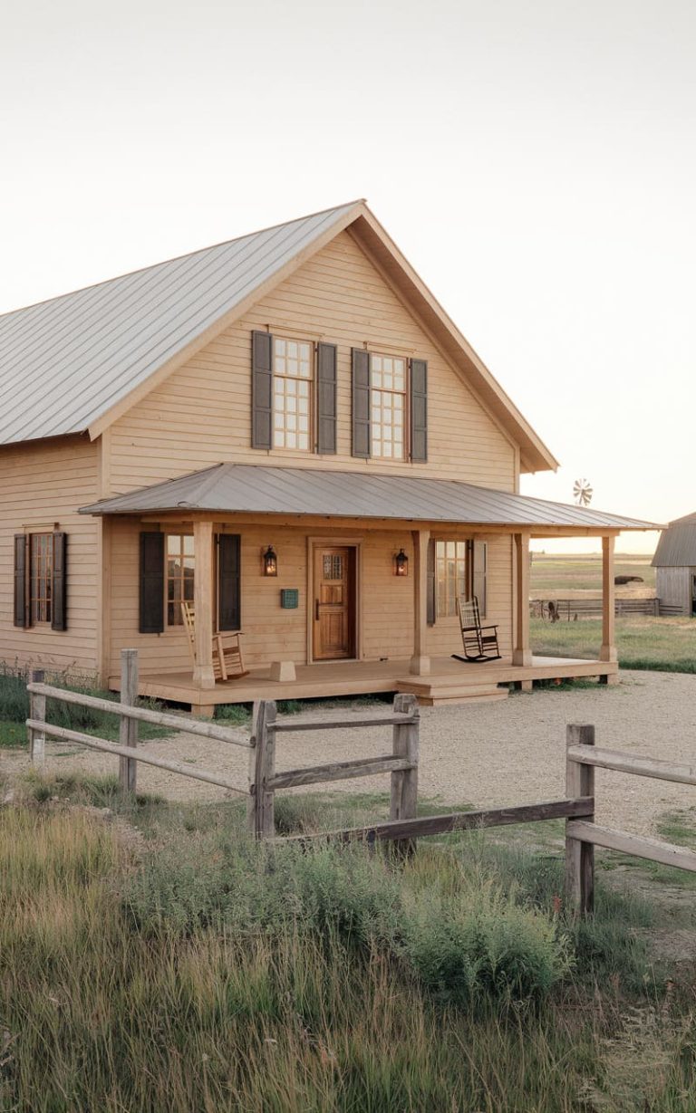 49 Cozy American Colonial Style Homes – Rhythm of the Home