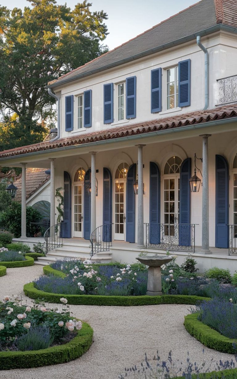 49 Cozy American Colonial Style Homes – Rhythm of the Home