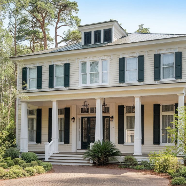 20 Cozy American Colonial Style Homes – Rhythm of the Home