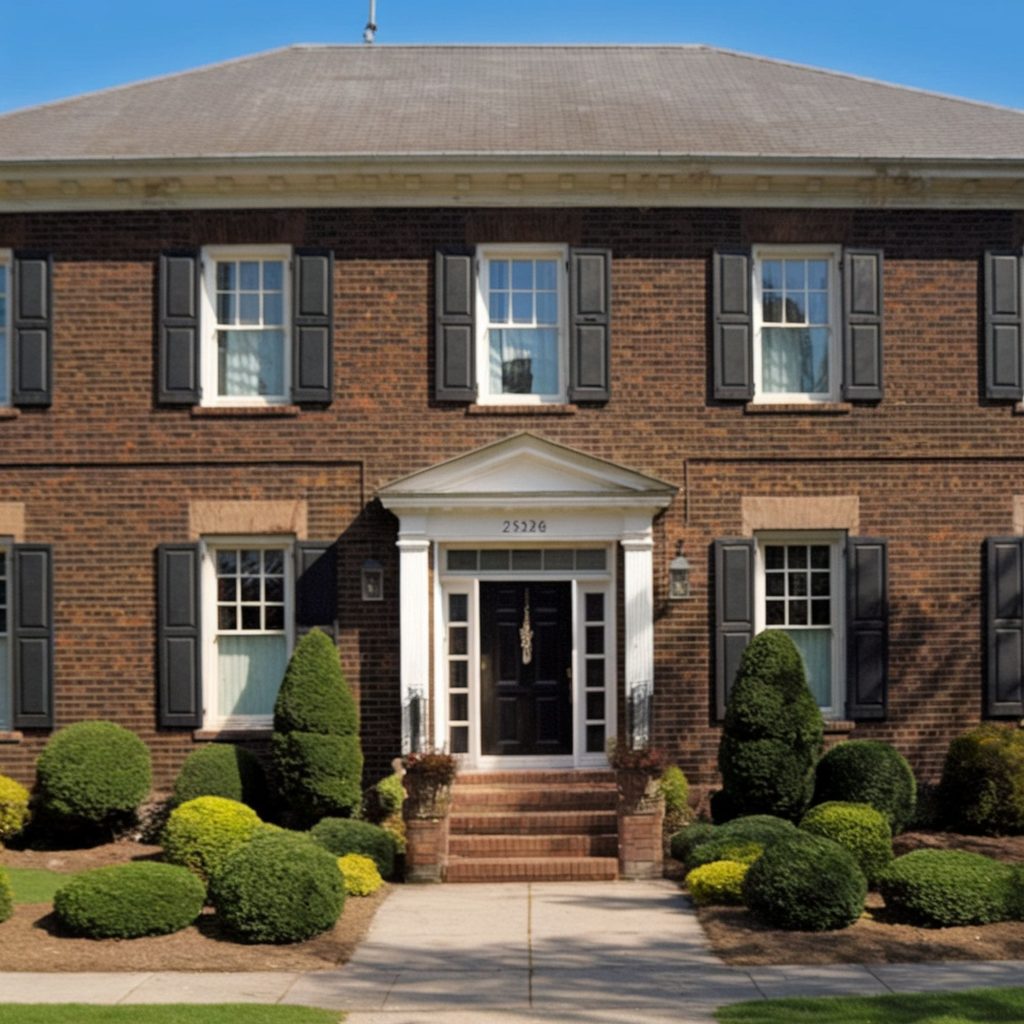 49 Cozy American Colonial Style Homes – Rhythm of the Home