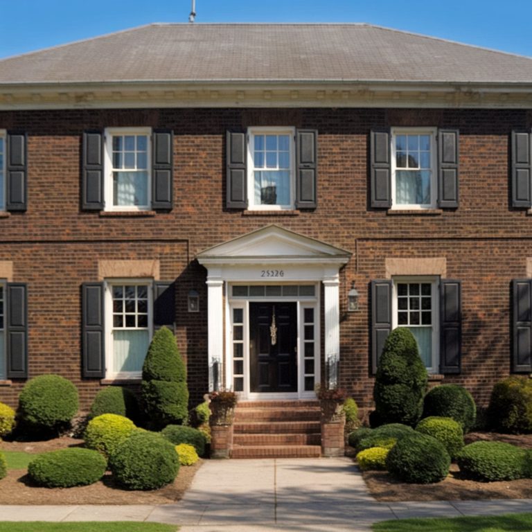 49 Cozy American Colonial Style Homes – Rhythm of the Home