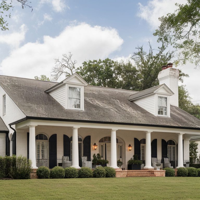 49 Cozy American Colonial Style Homes – Rhythm of the Home