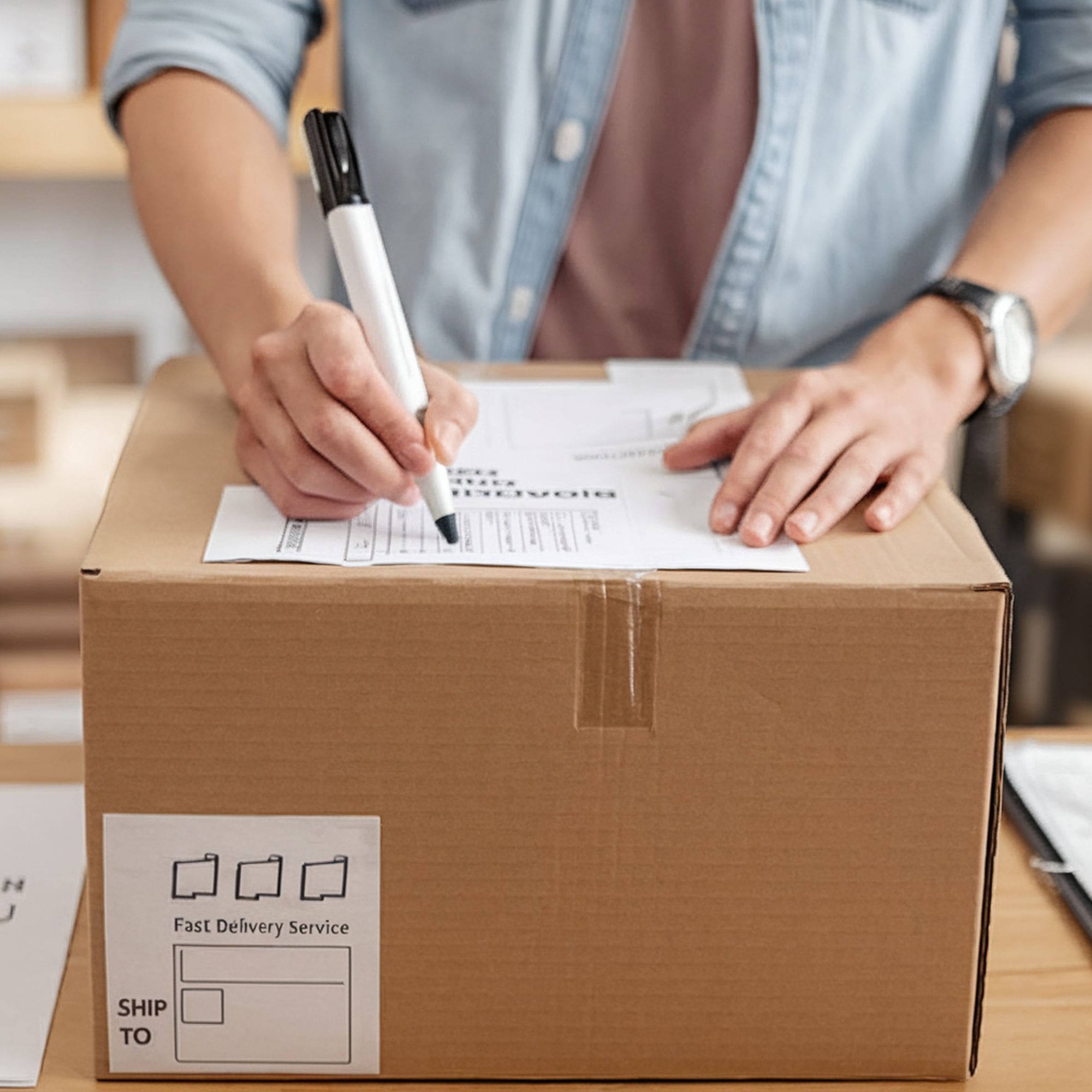 Solved: How to Label a Box for Shipping? 5 Steps – Rhythm of the Home