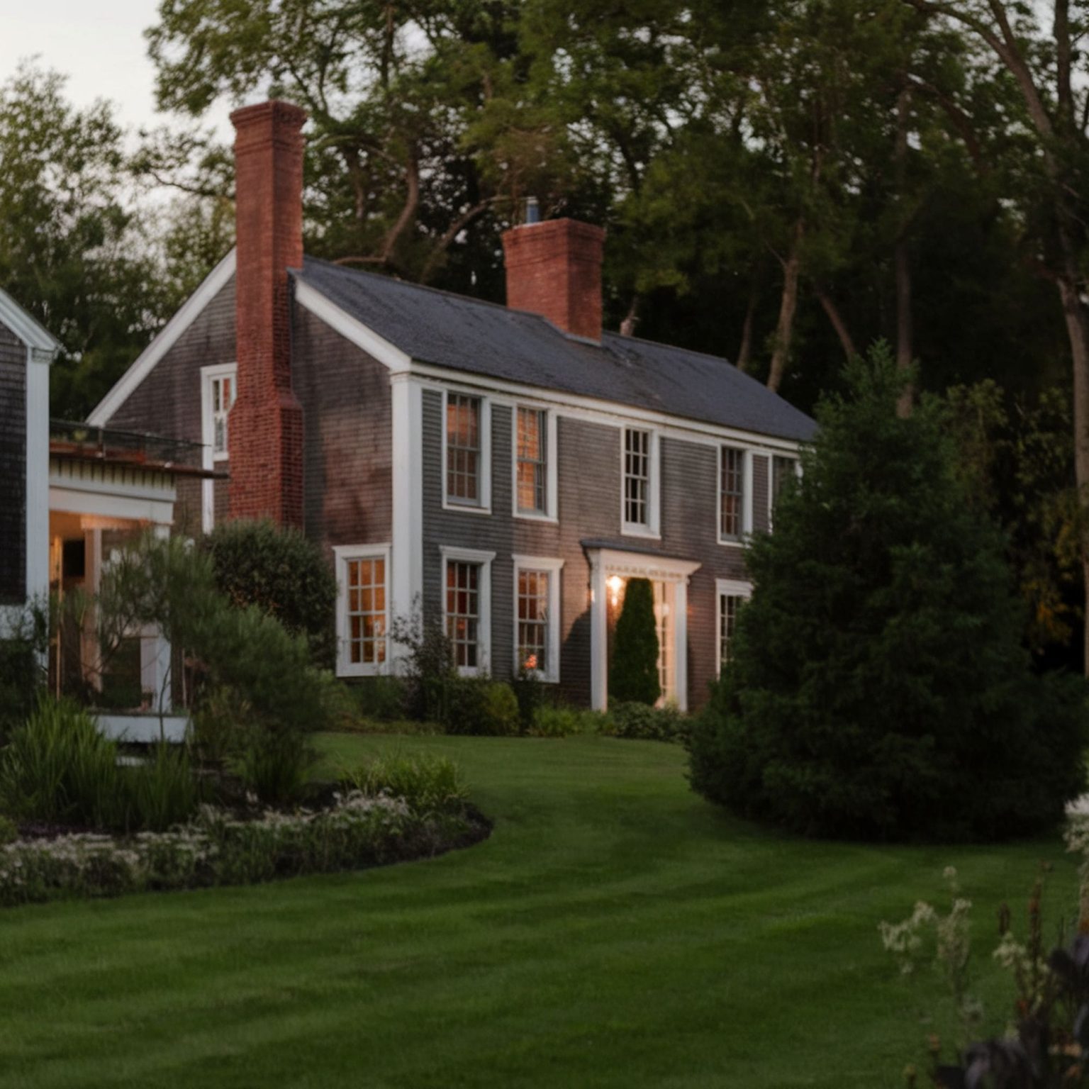 49 Cozy American Colonial Style Homes – Rhythm of the Home