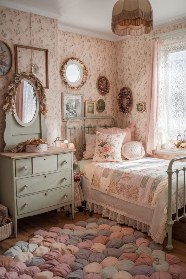121 Fabulous Granny Chic (Grandmillennial) Home Decor Ideas – Rhythm of ...