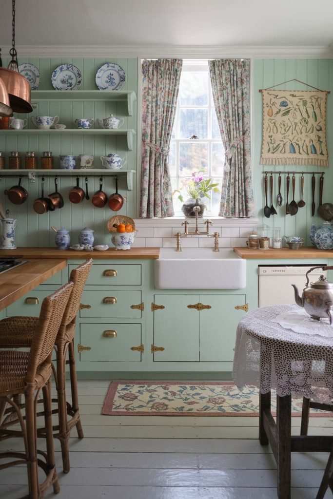 121 Fabulous Granny Chic (Grandmillennial) Home Decor Ideas – Rhythm of ...