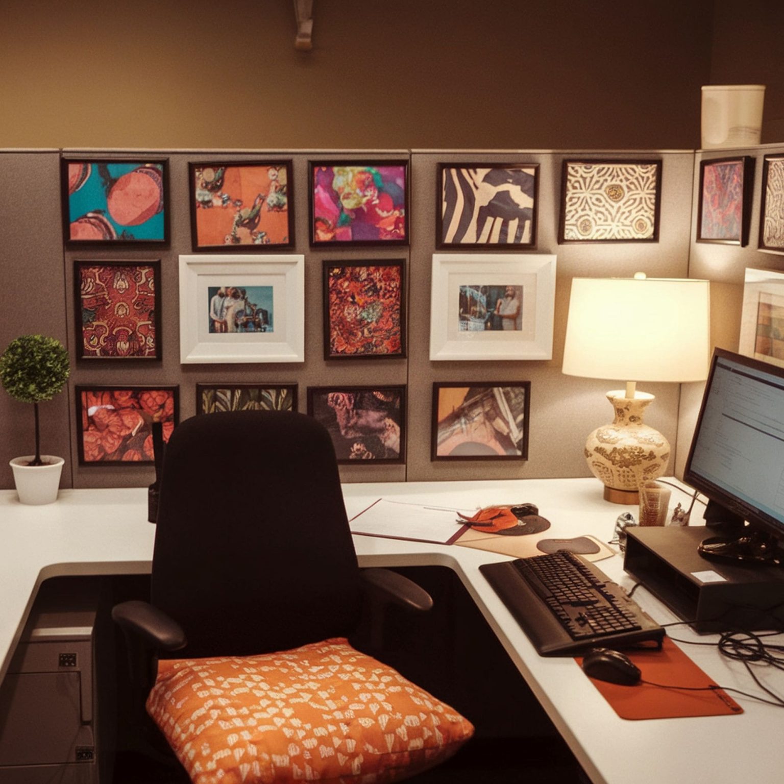 20 Brilliant Decor Ideas to Make Your Cubicle Feel Homey – Rhythm of ...