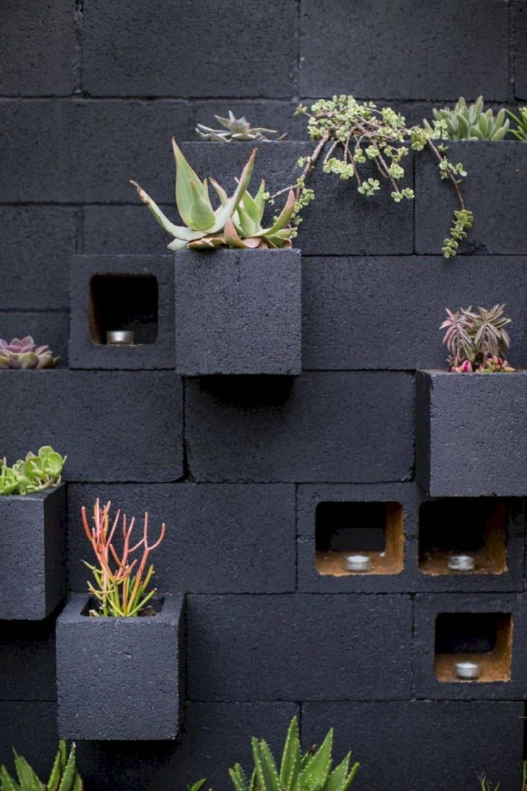 20 Great Cinder Block Ideas – Rhythm of the Home