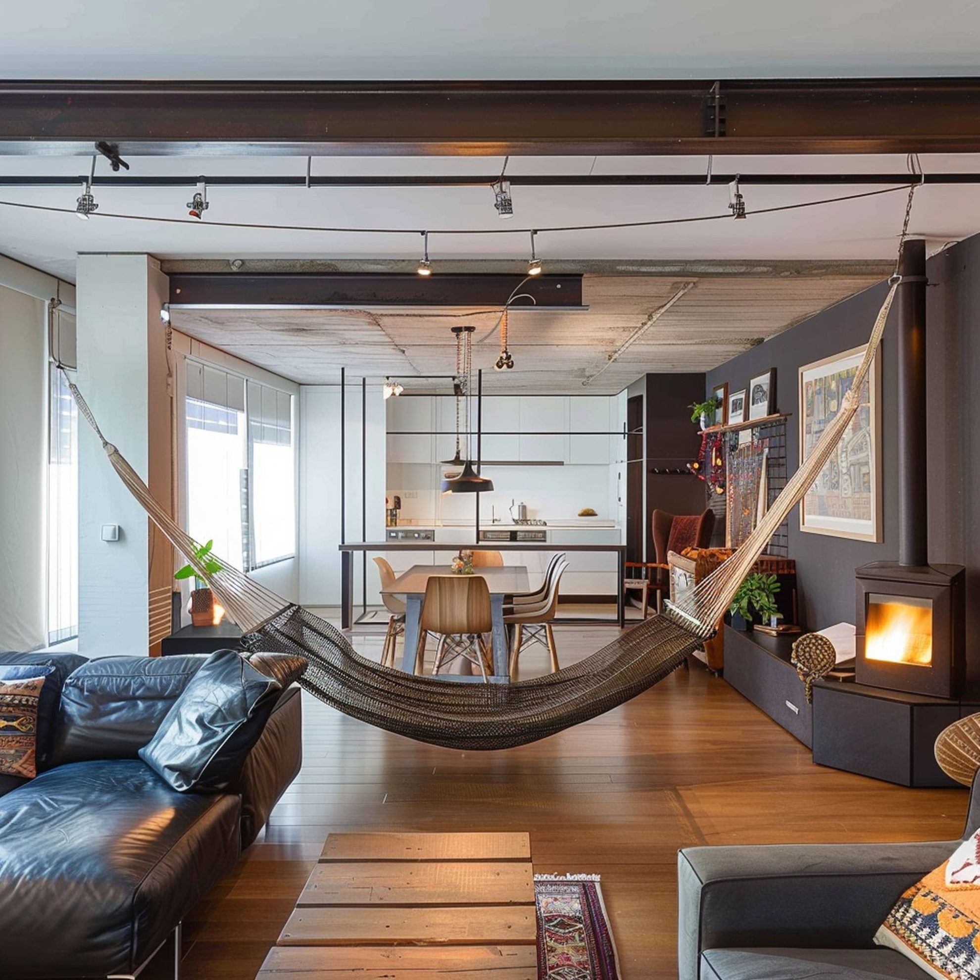 22 Stunning Indoor Hammock Ideas to Decorate Your Home – Rhythm of the Home