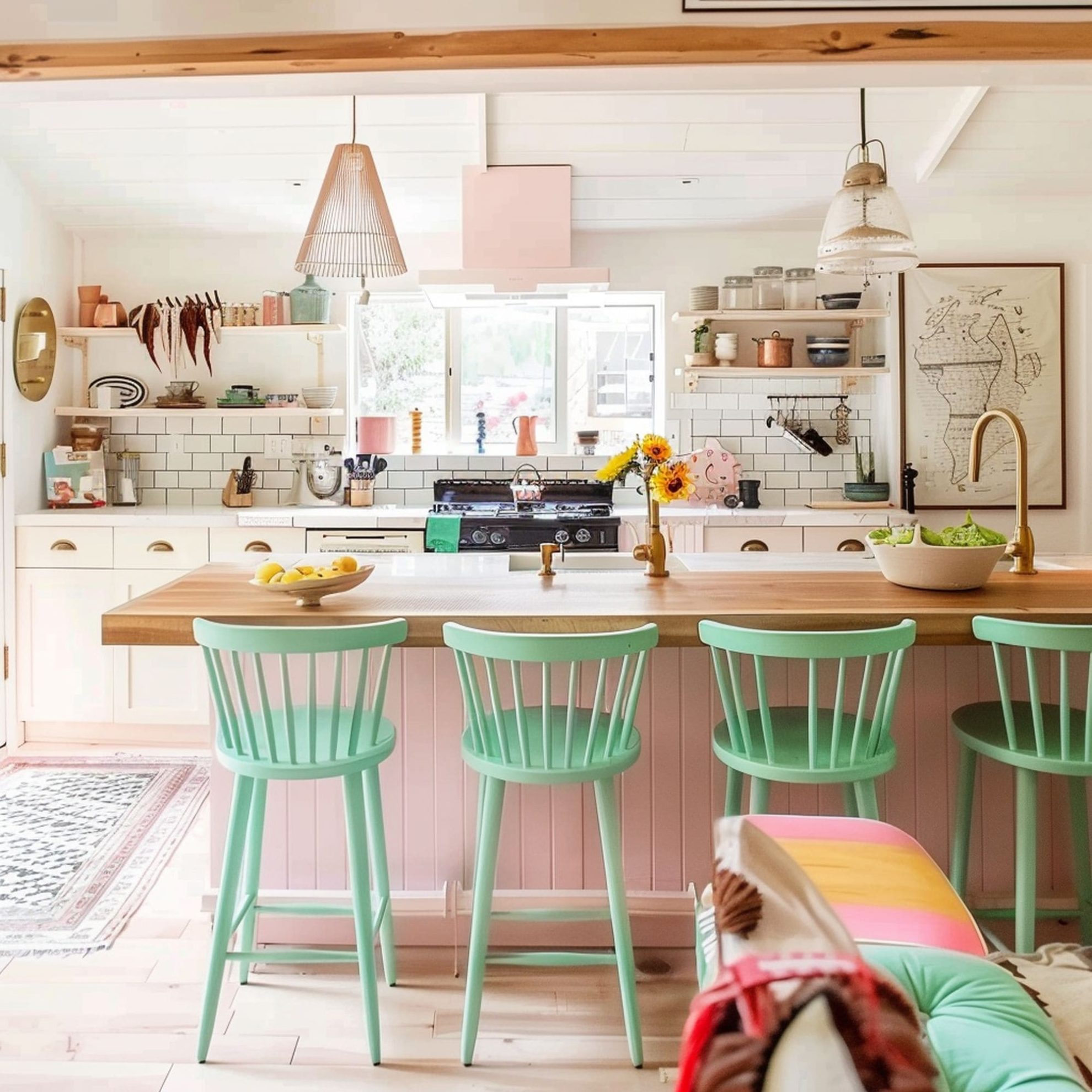 16 Colorful Pastel Kitchen Ideas You Will Love – Rhythm of the Home