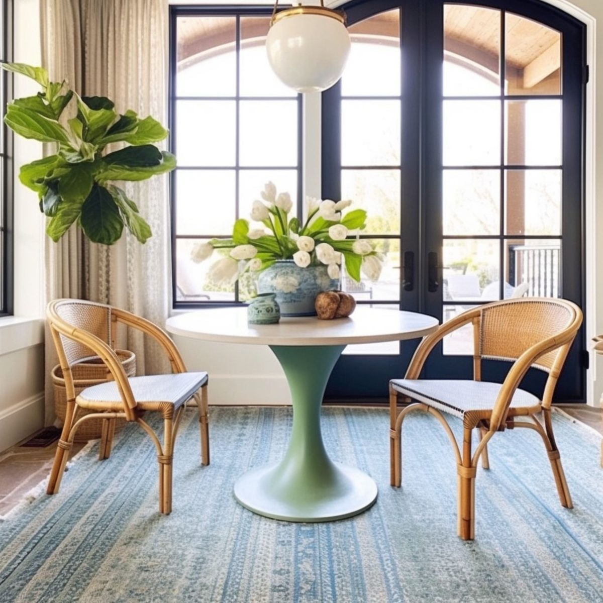 10 Tulip Tables and Chairs Design Ideas – Rhythm of the Home