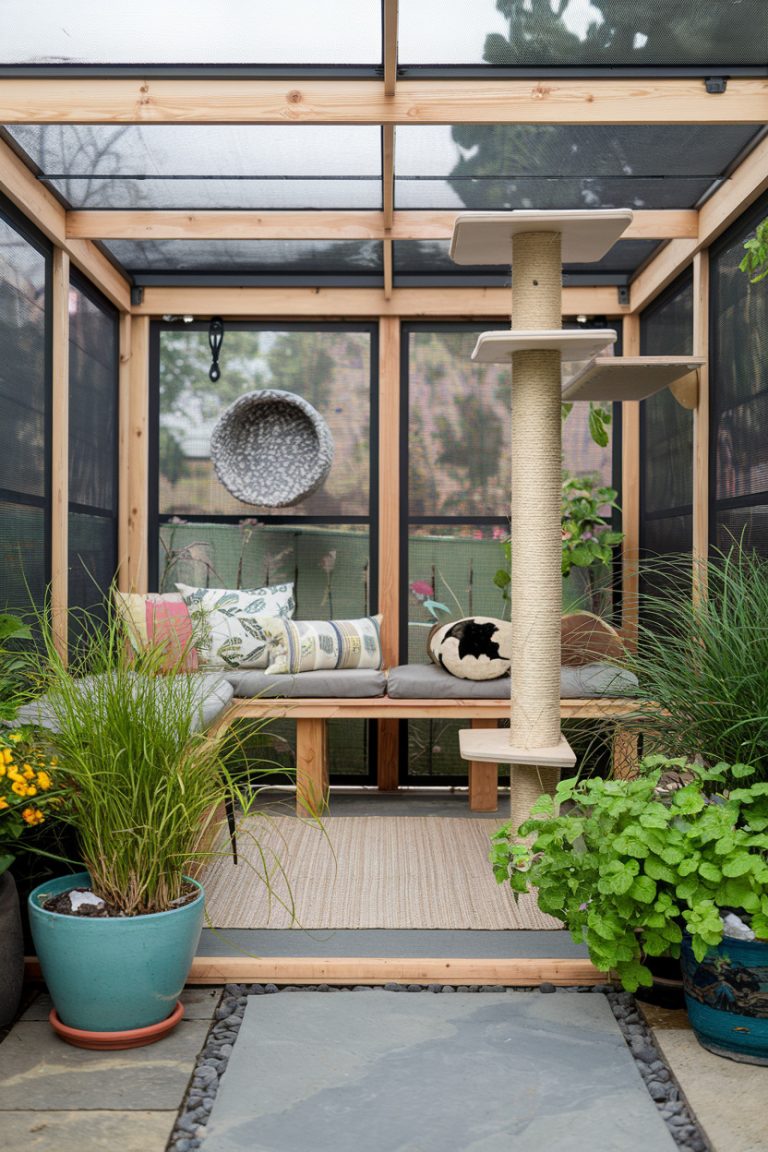 34 Catio Ideas Your Furry Friend Will Love – Rhythm of the Home