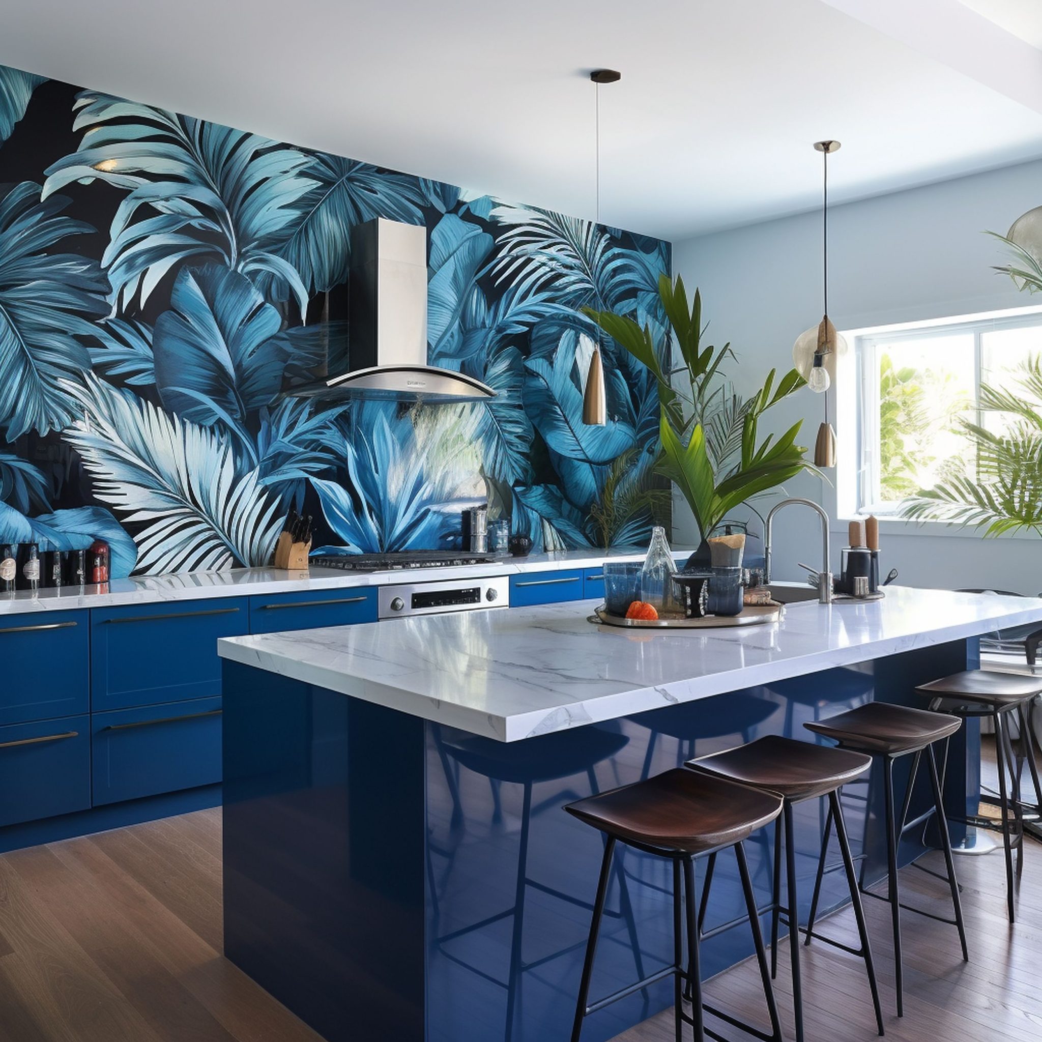 You Will Fall in Love With These 28 Blue Kitchens – Rhythm of the Home