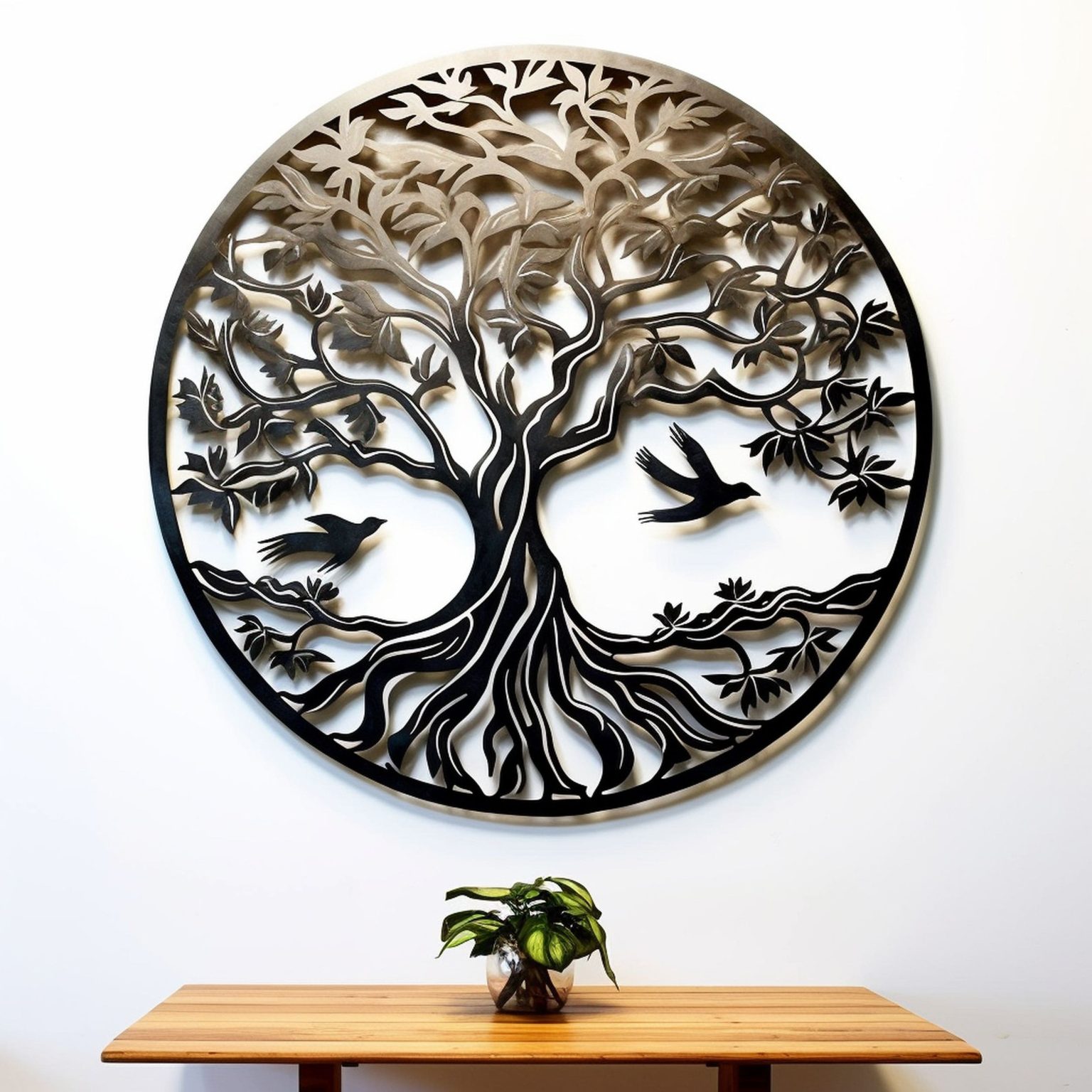 15 Beautiful Wall Tree Decorations You Will Love – Rhythm of the Home