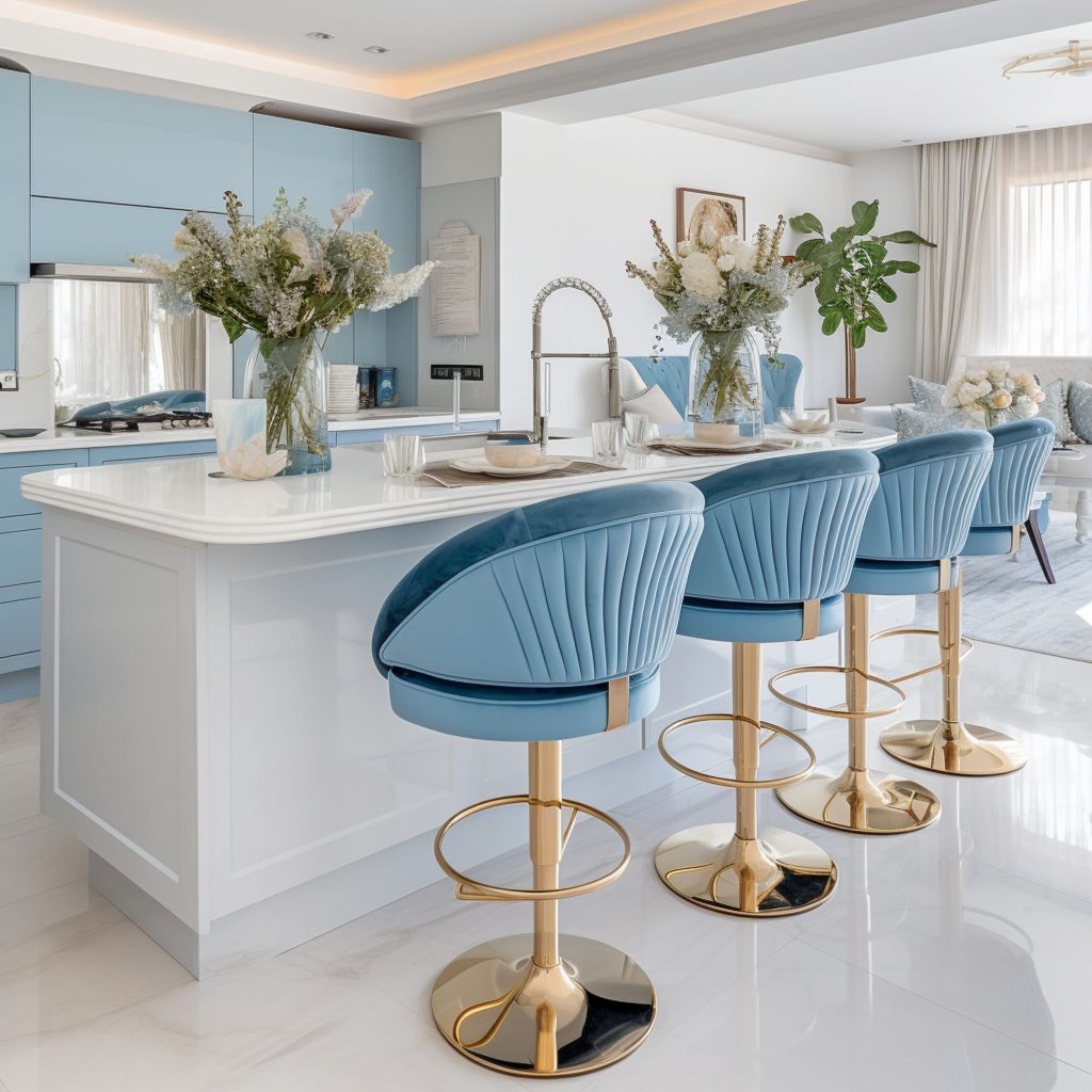 You Will Fall in Love With These 28 Blue Kitchens – Rhythm of the Home