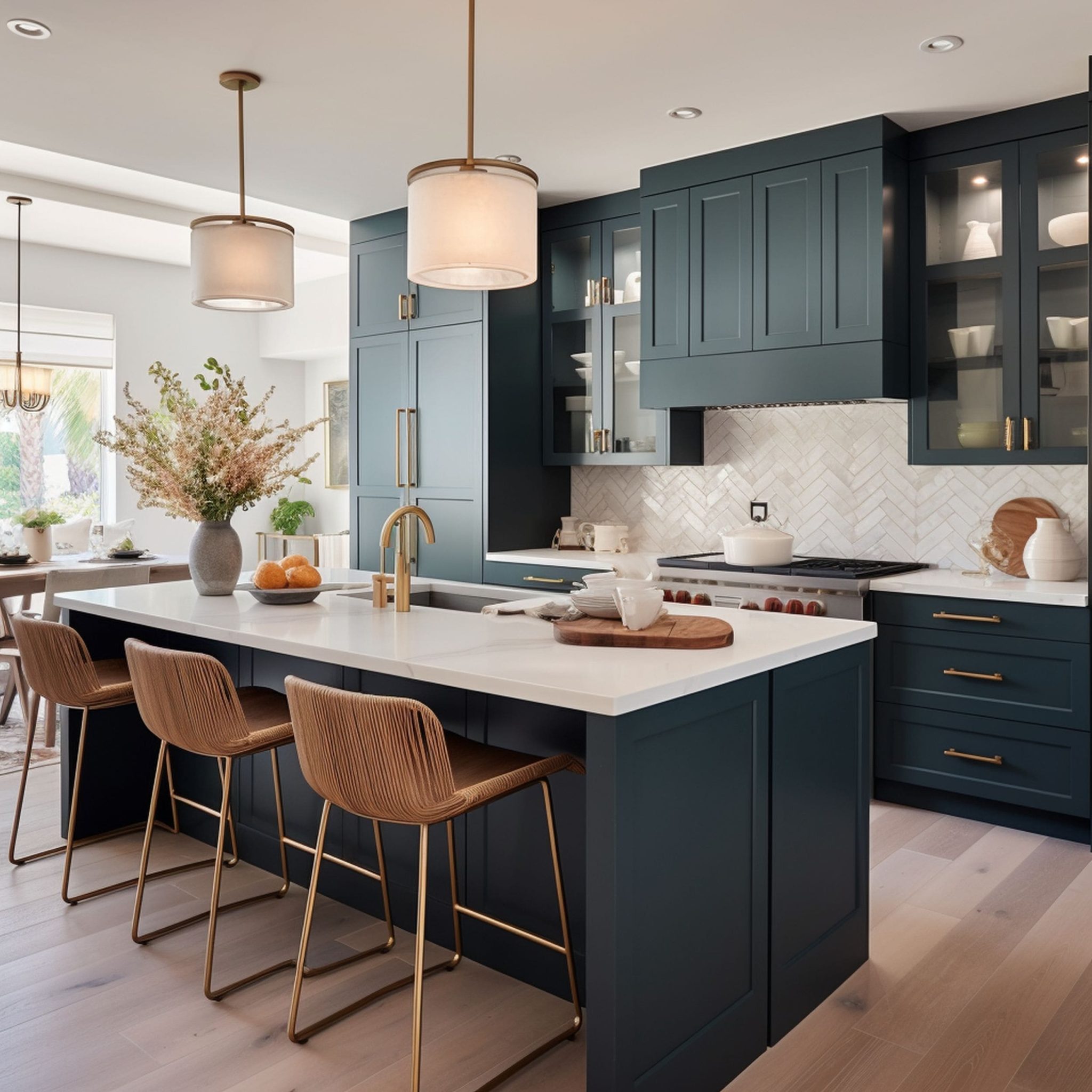 You Will Fall in Love With These 28 Blue Kitchens – Rhythm of the Home